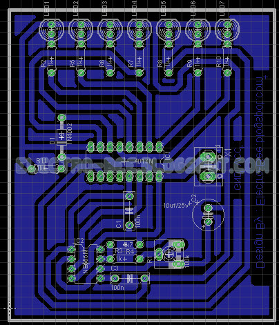 Rangkaian Running Led