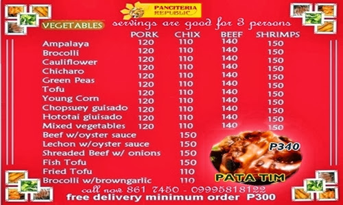 Lechon Republic: OUR MENU