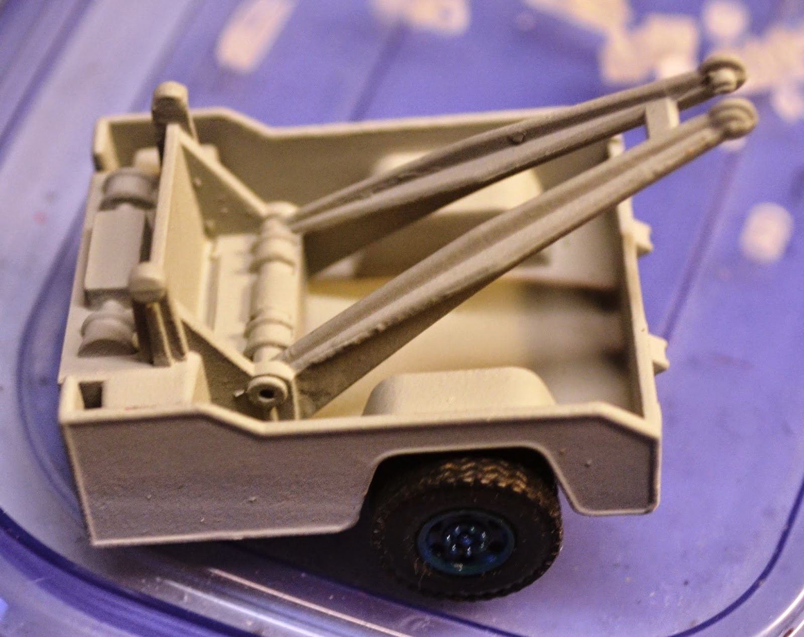 Nirvana Valley Model Railroad: HO Wrecker KitBash, Matchbox bed with 3d ...