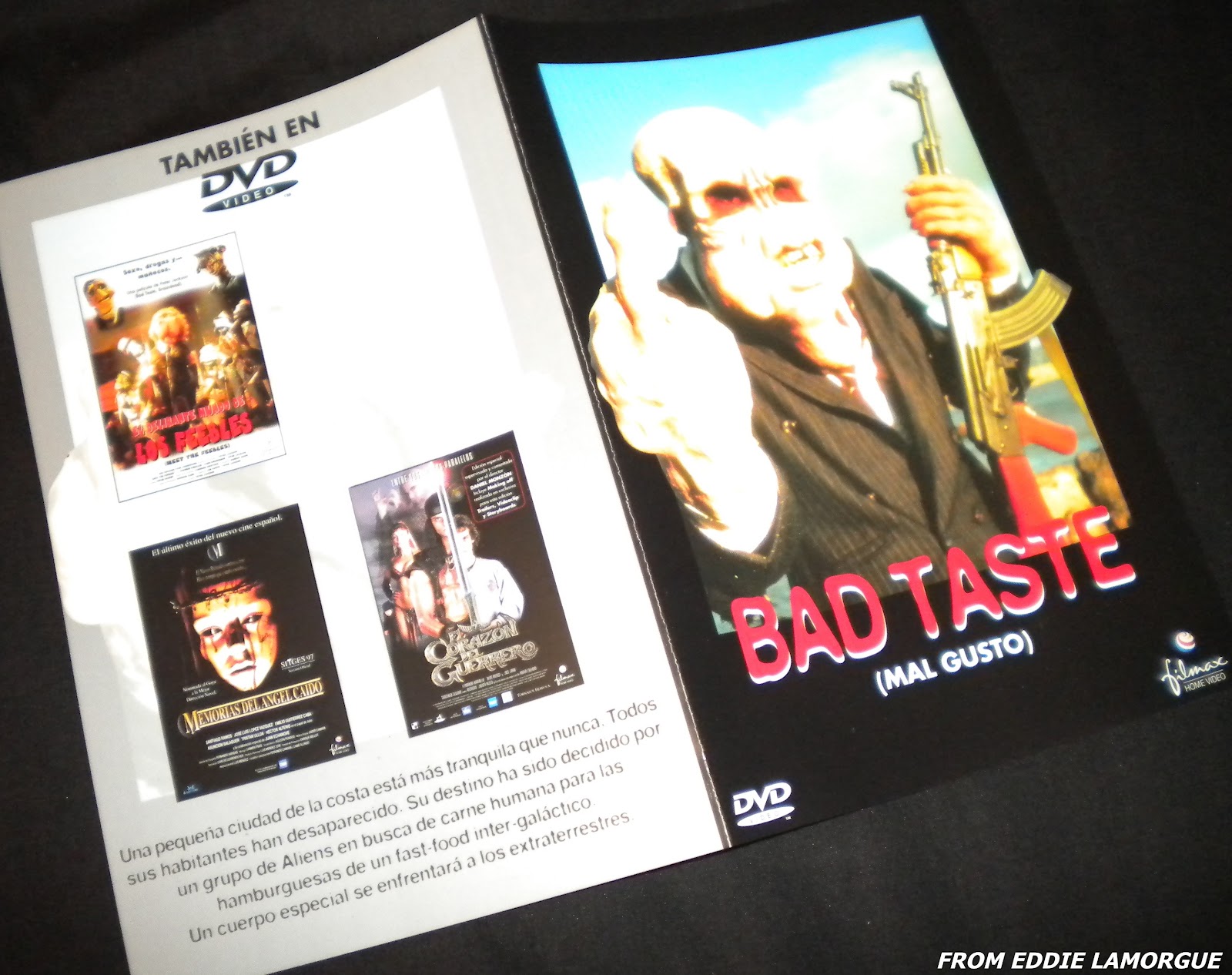 HORROR ADDICTION DVD & BLU-RAY: BAD TASTE 1987/ MEET THE FEEBLES 1989
