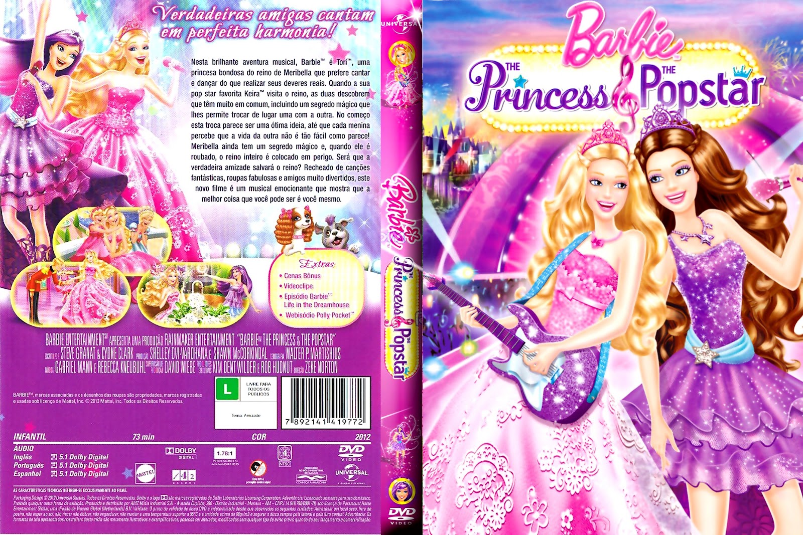 Capas Raissa: BARBIE A POP STAR