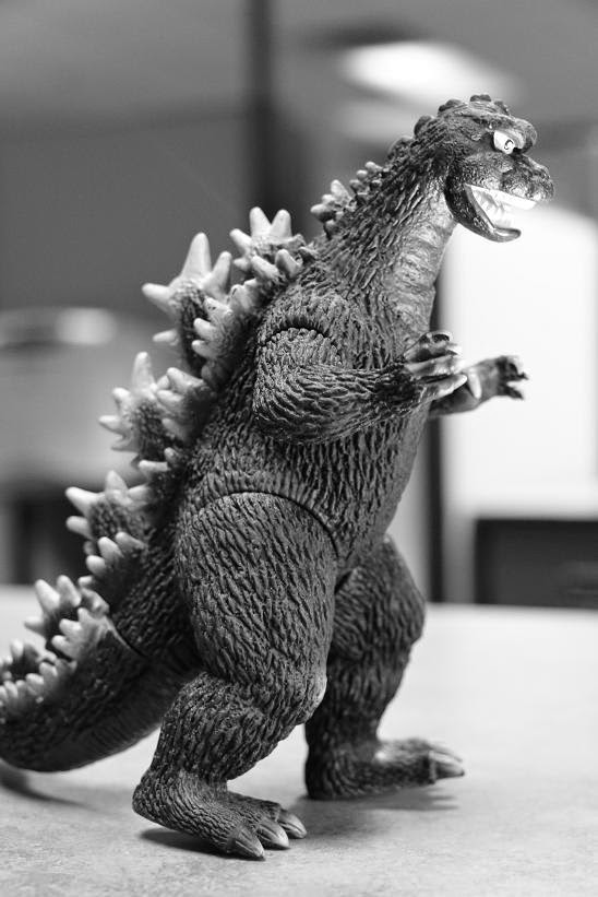 Michigan Exposures: Godzilla in Black and White