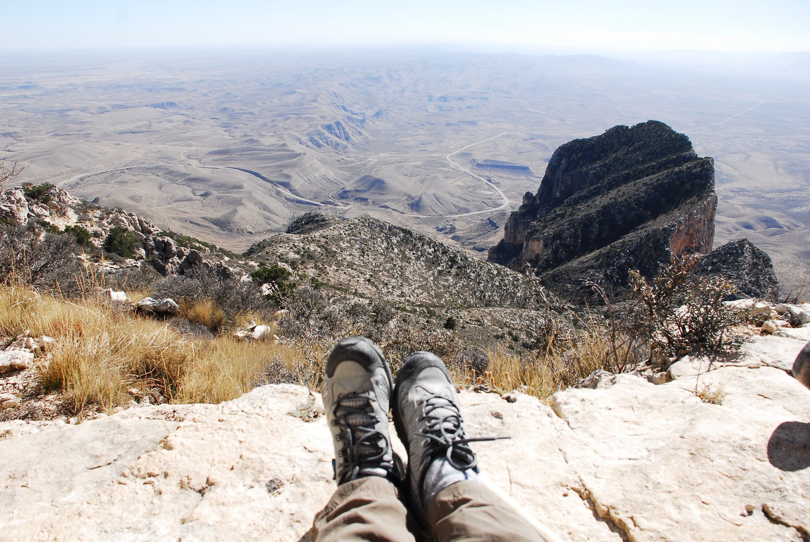Texas Mountain Trail Daily Photo: And what does it look like from the top?