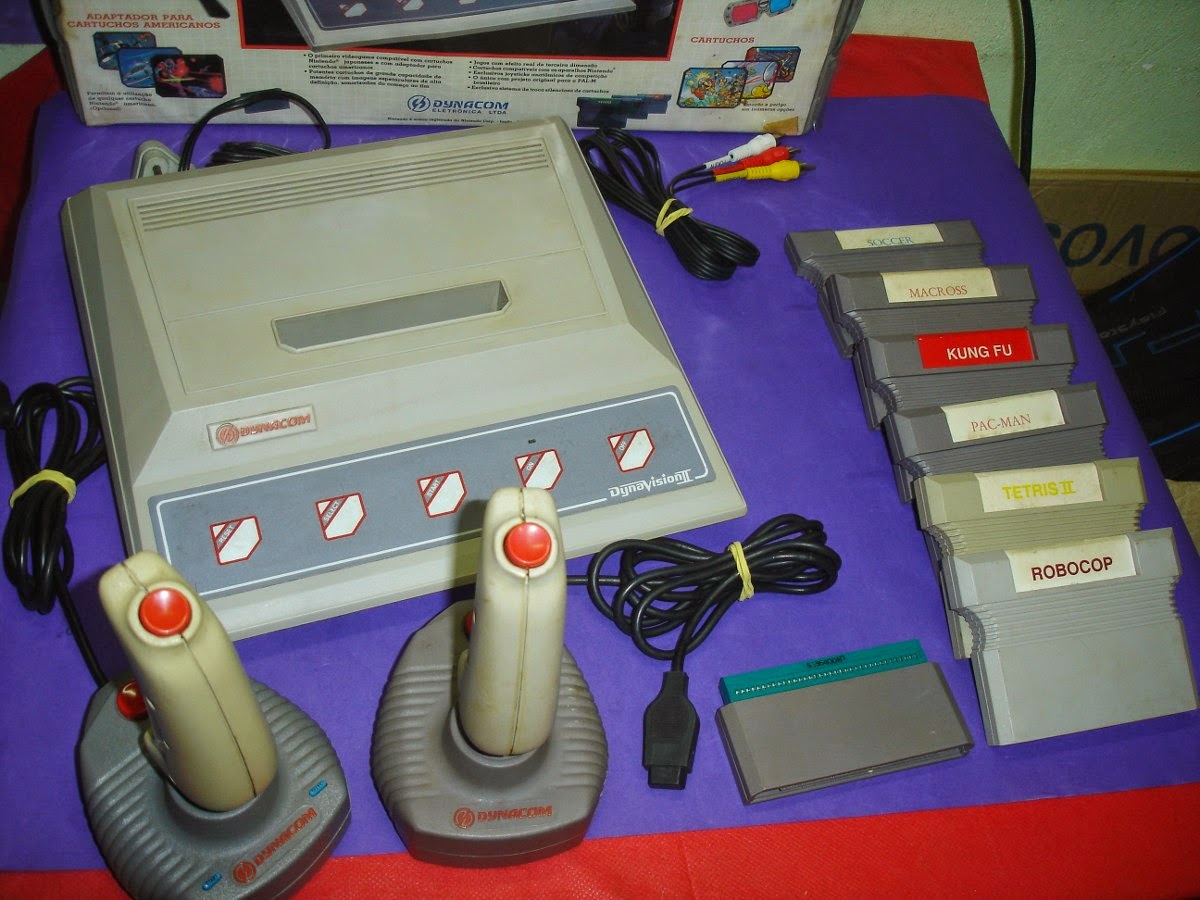Tudo 80: Videogames antigos (Nem tanto) da saudosa Dynacom...