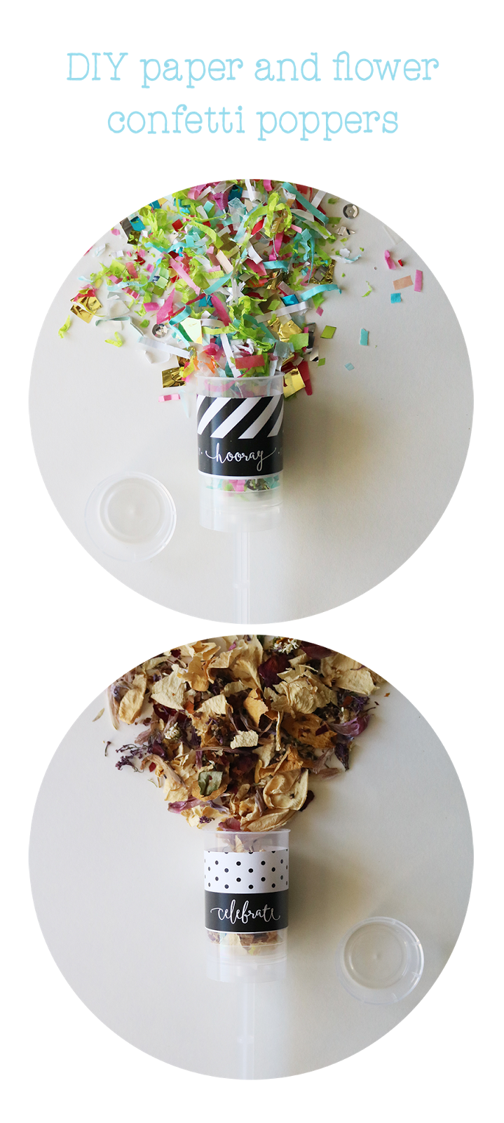 Lorrie Everitt Studio: You can do-it-yourself: confetti poppers