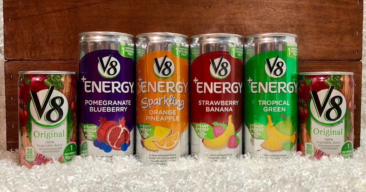Stacy Talks & Reviews: V8® Original and V8 +Energy®