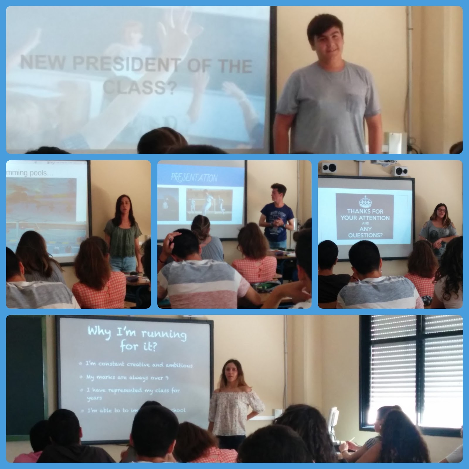 Blog de Pilar Torres: "High school elections", oral presentations