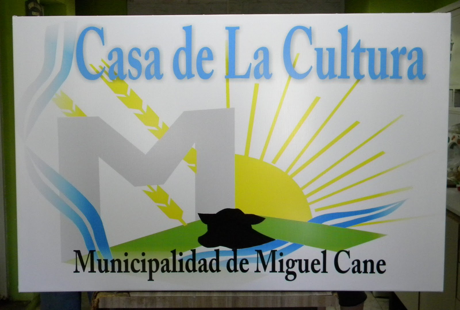 IDEAS CARTELES: proceso de tensado de lona front