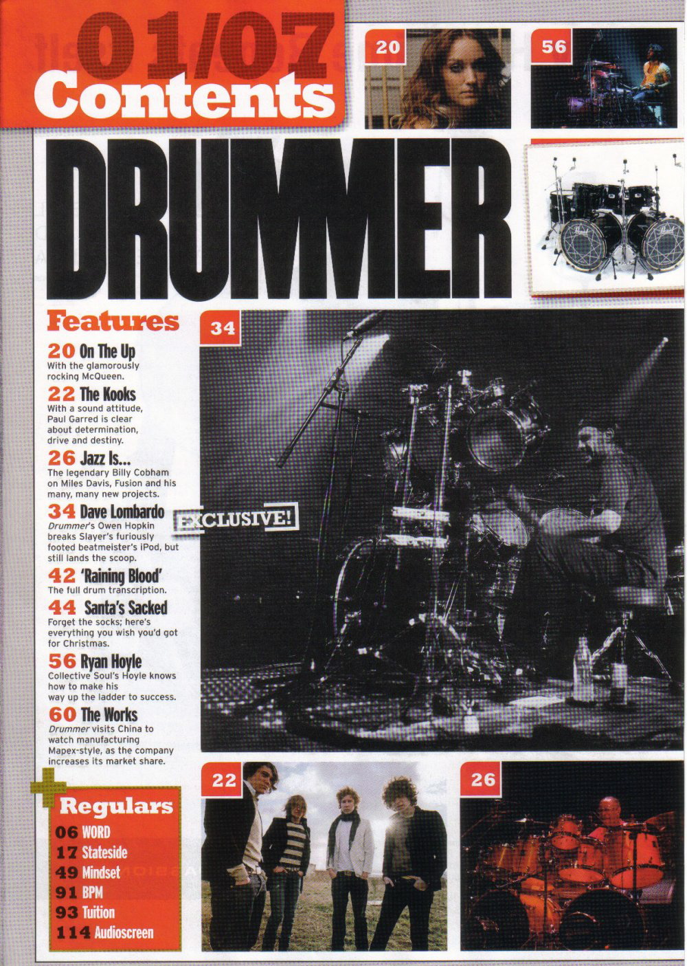 kerri snyders: RESEARCH MAGAZINE CONTENTS PAGE