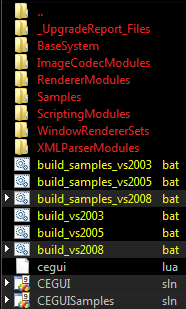 CEGUI VS 2010에서 빌드 및 실행
