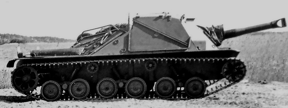 TANKS RARITIES: Stormartillerivagn m / 43 105 mm SPG