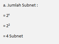 Subnetting Pada IP Address Kelas A, B Dan C Terbaru - Alamk1405 Blog