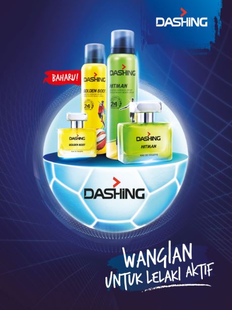 Rangkaian Dashing Sport Untuk Lelaki Aktif