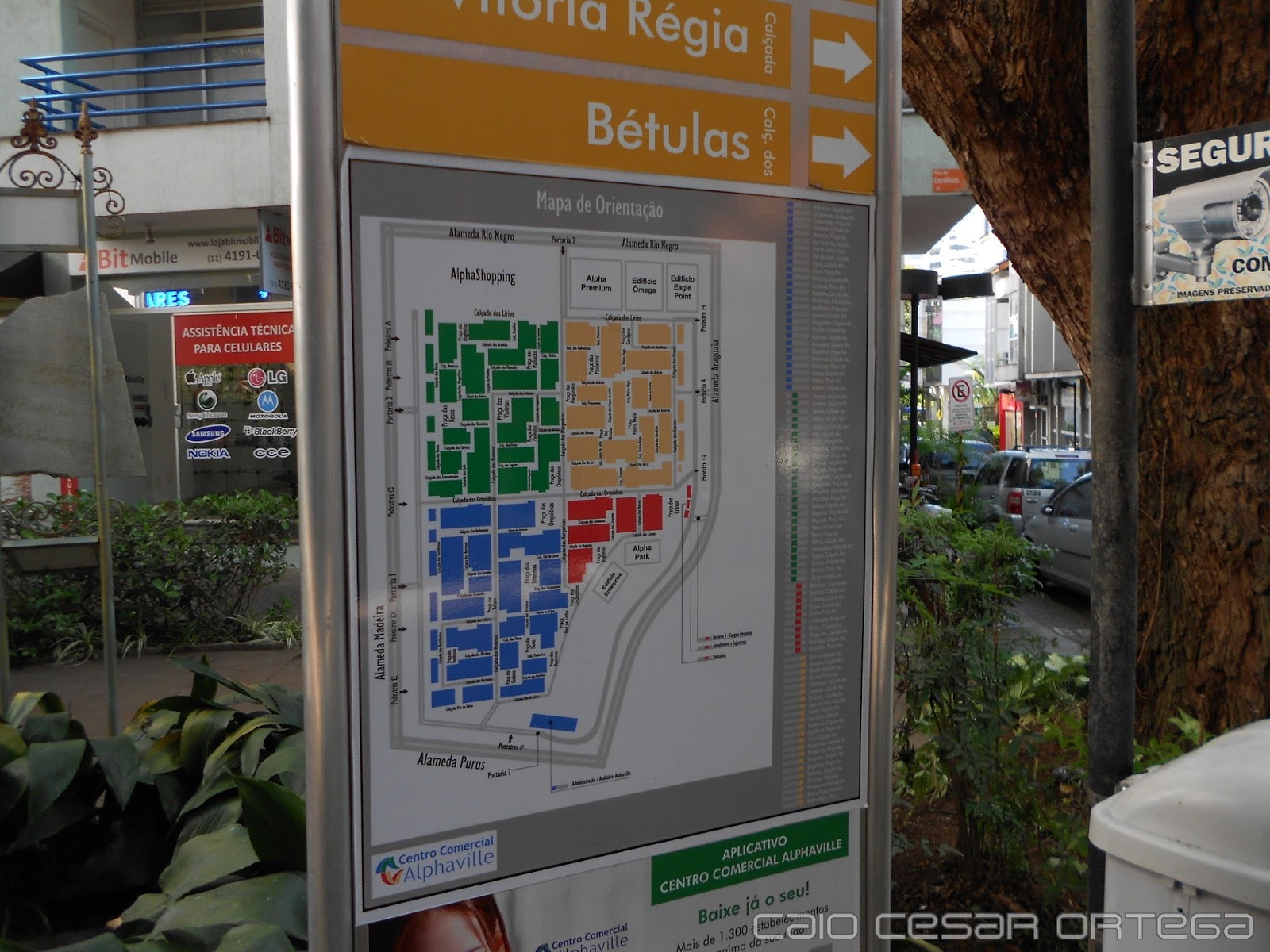 Vetor Leste-Oeste: Centro Comercial Alphaville, uma agradável surpresa