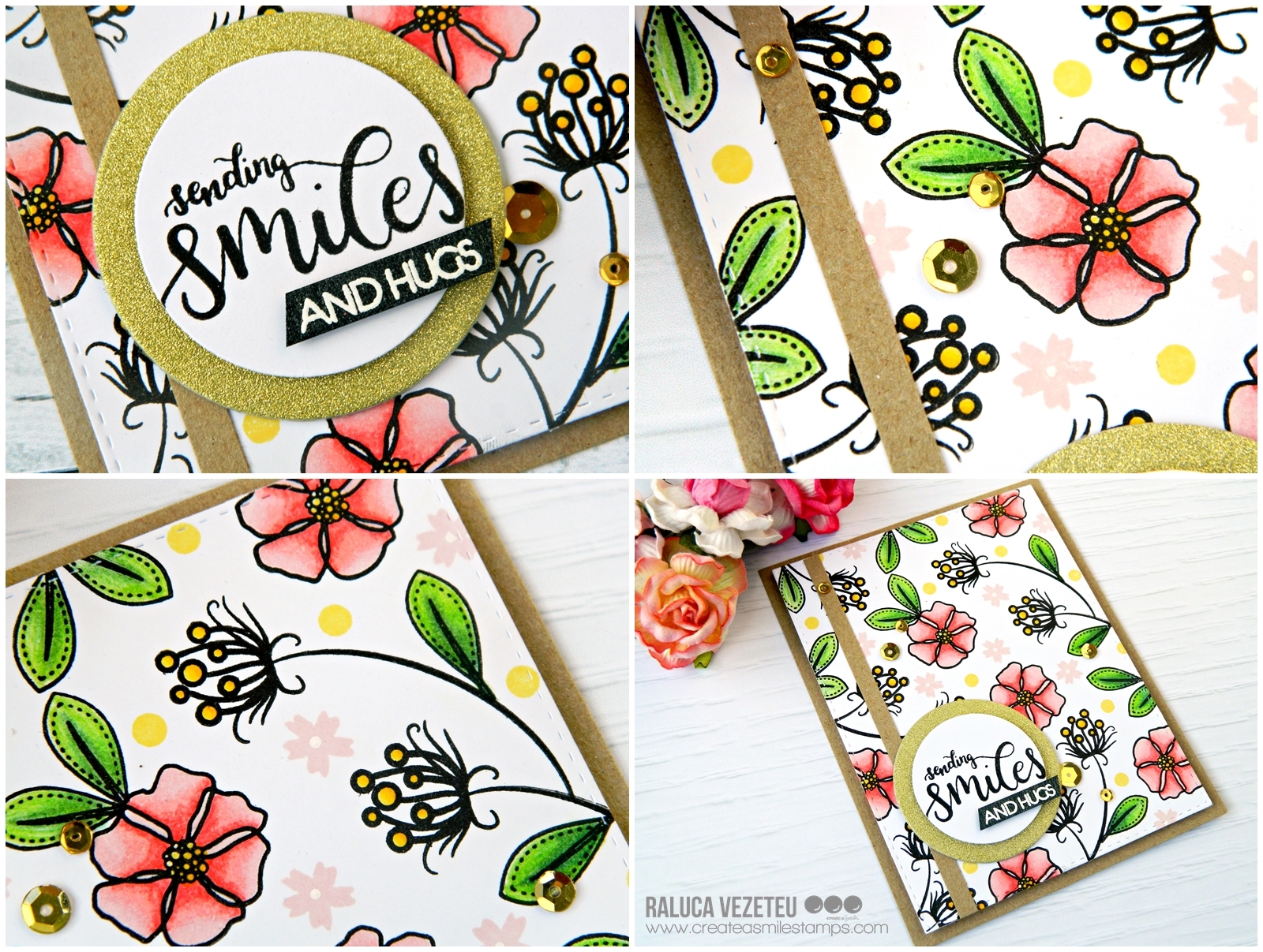 Sending Smiles - Create a Smile Handmade Card