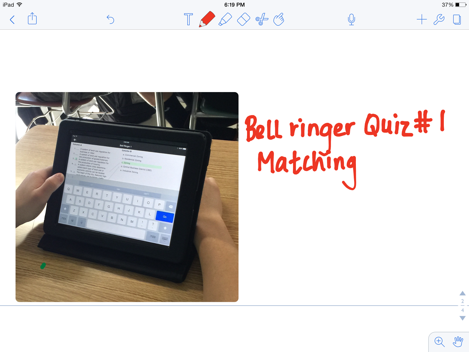 The Collab Blog: Schoology Quizzes as Bell Ringers