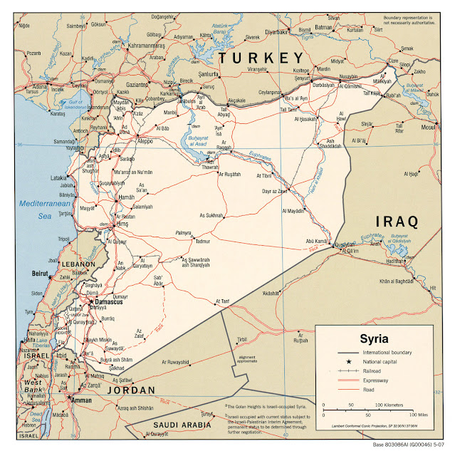 MAPS OF SYRIA