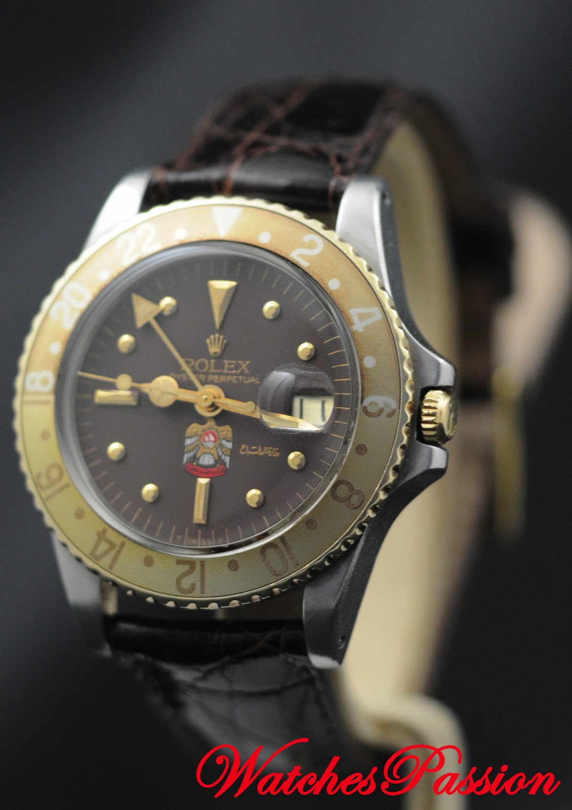Watches Passion: Rolex GMT Master UAE Logo
