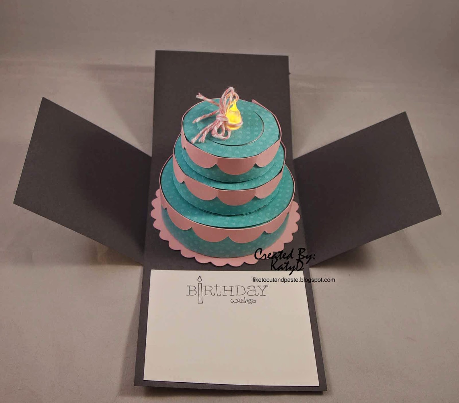 I like to cut and paste: Birthday Cake