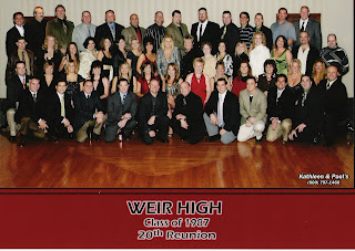WEIR HIGH CLASS OF 1987 REUNION BLOG: January 2012