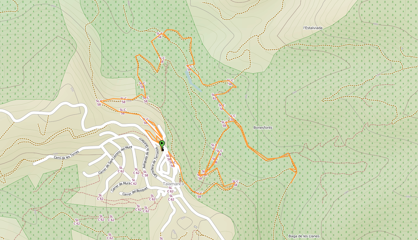 SENDERS SLLM: LA RIERA DE TALAMANCA