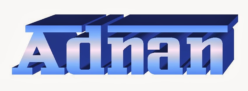 3D Name Logos: Adnan 3D Name