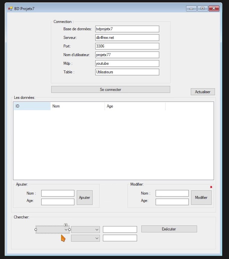 (VB.NET) Les bases de données sur Visual Basic.Net ~ Programmation & Tutoriels