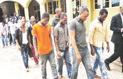 13 ALLEGED BANK ROBBERY KINGPINS REMANDED AT IKOYI PRISONS | CKN News