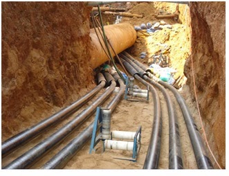 Power Engineering: Cable laying abstract