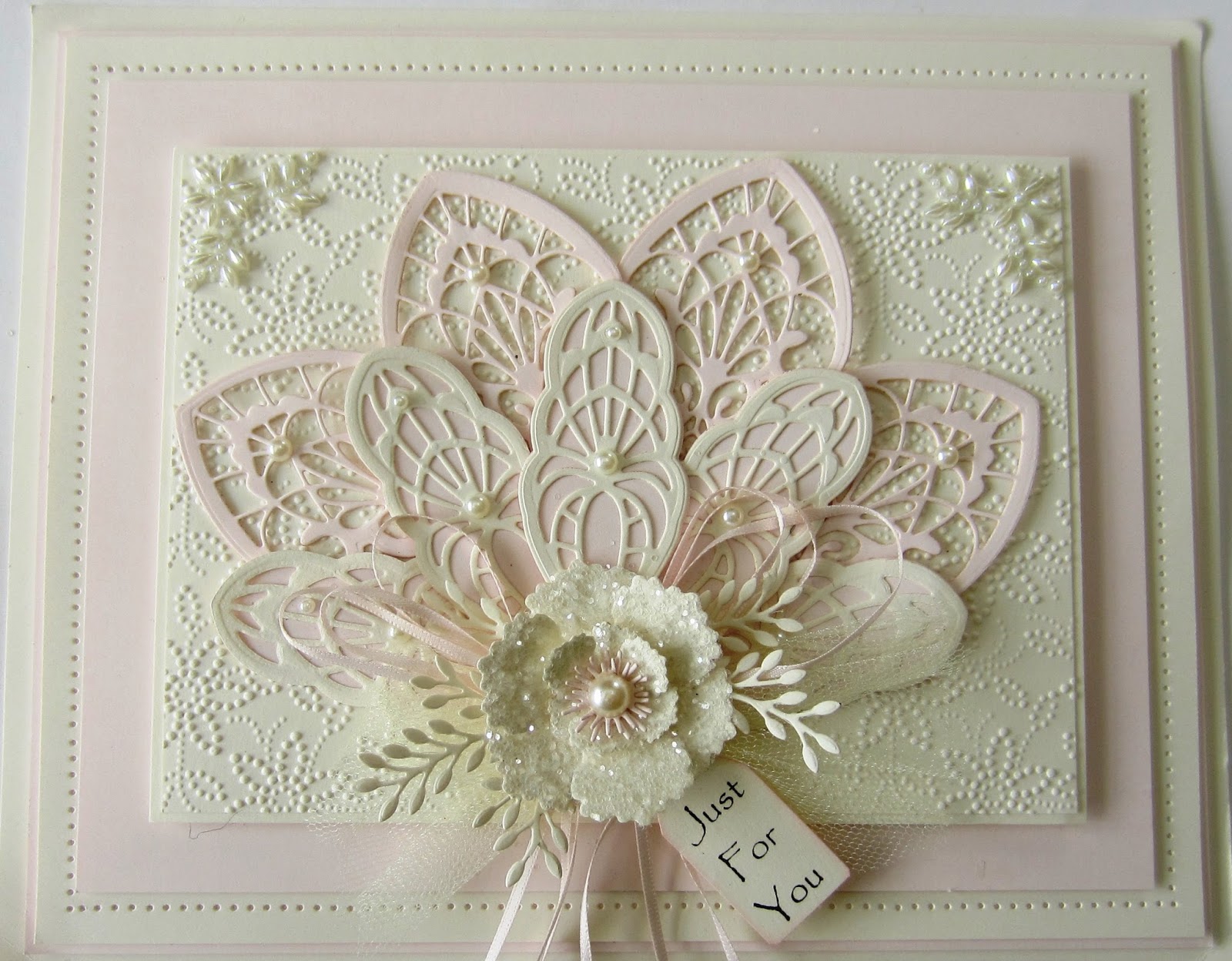 PartiCraft (Participate In Craft): Double Fan Card