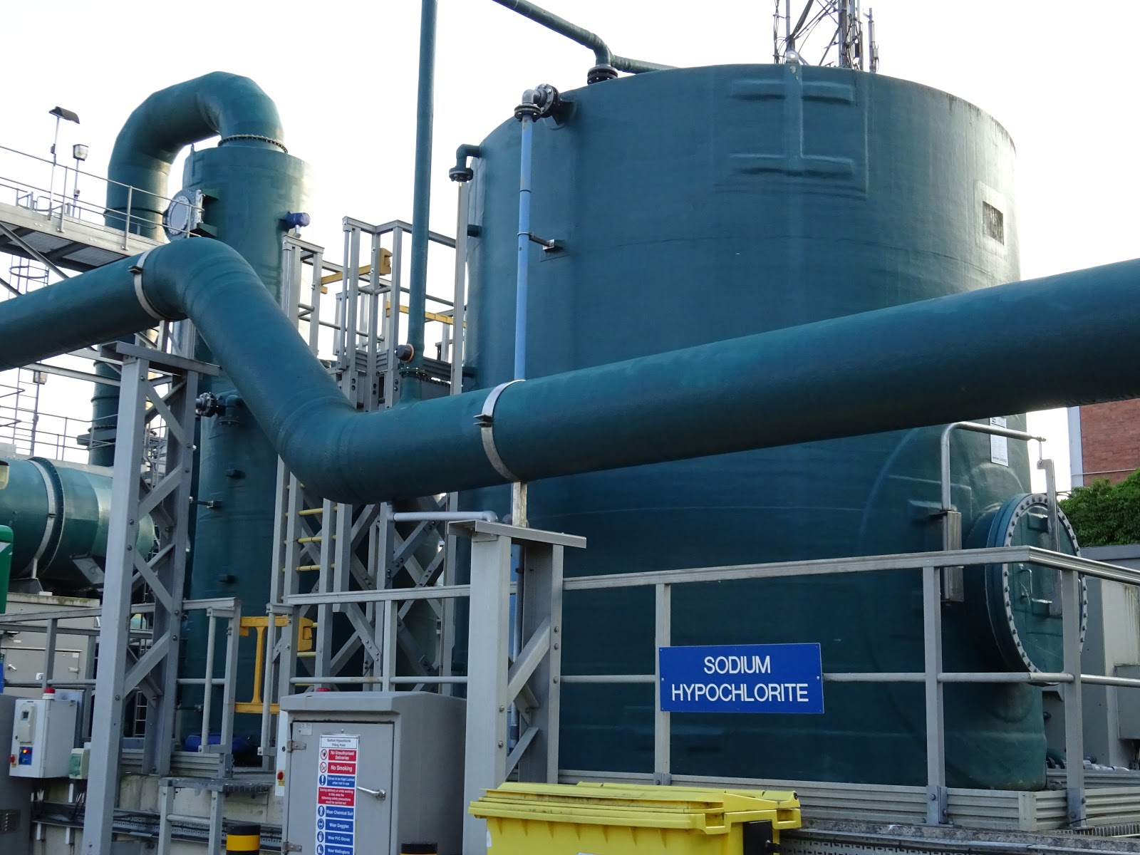 Ed's Beer Site: Living the dream: a visit to Mogden sewage treatment works