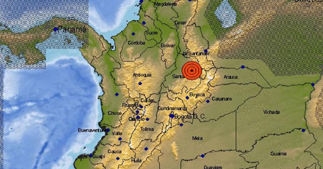 TERREMOTO EN COLOMBIA de magnitud 5.8 (ACTUALIZADO Hoy Martes 7 Agosto ...