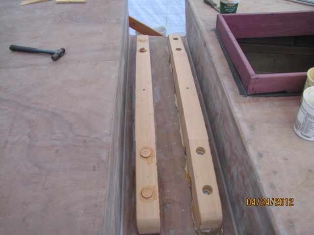 Building Tiger: Beam chocks