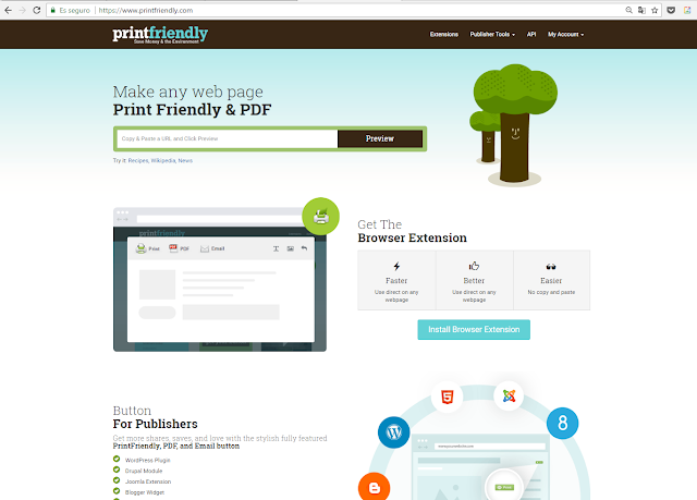 Díselo con un blog: BOTÓN PRINTFRIENDLY: IMPRIMIR, PDF Y ENVIAR