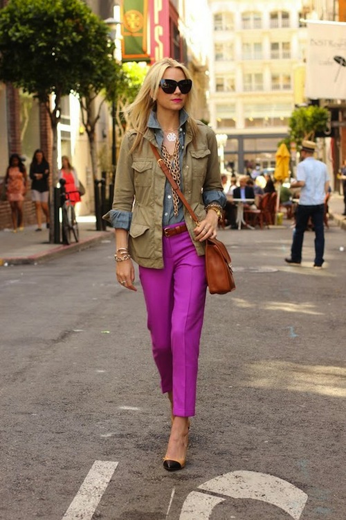 Cheeky Chic: Drab to Fab with Color Pops...