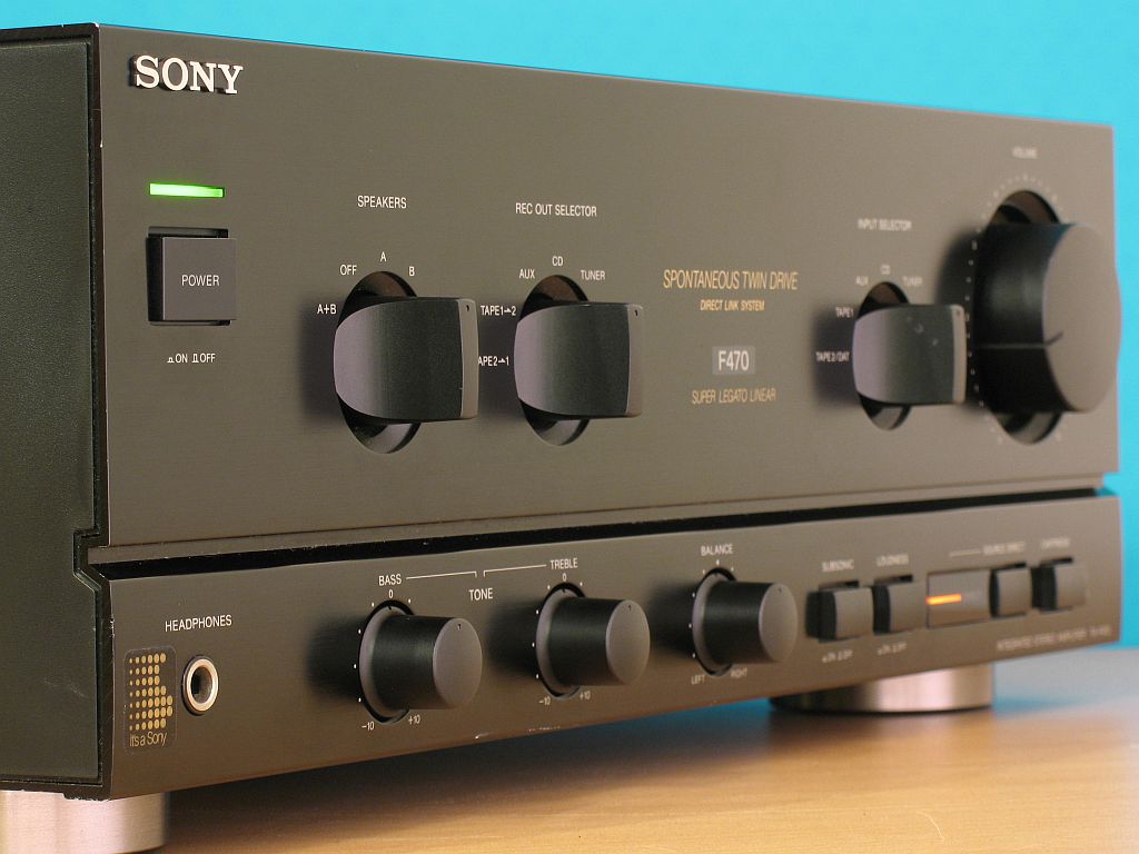 Sony TA-F470 - Integrated Amplifier | AudioBaza