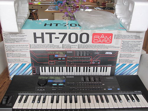 MATRIXSYNTH: Casio HT-700 CZ Analogue Synth with Original Box