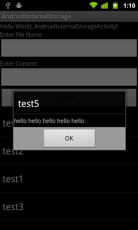 Android-er: Read file from Internal Storage via FileInputStream
