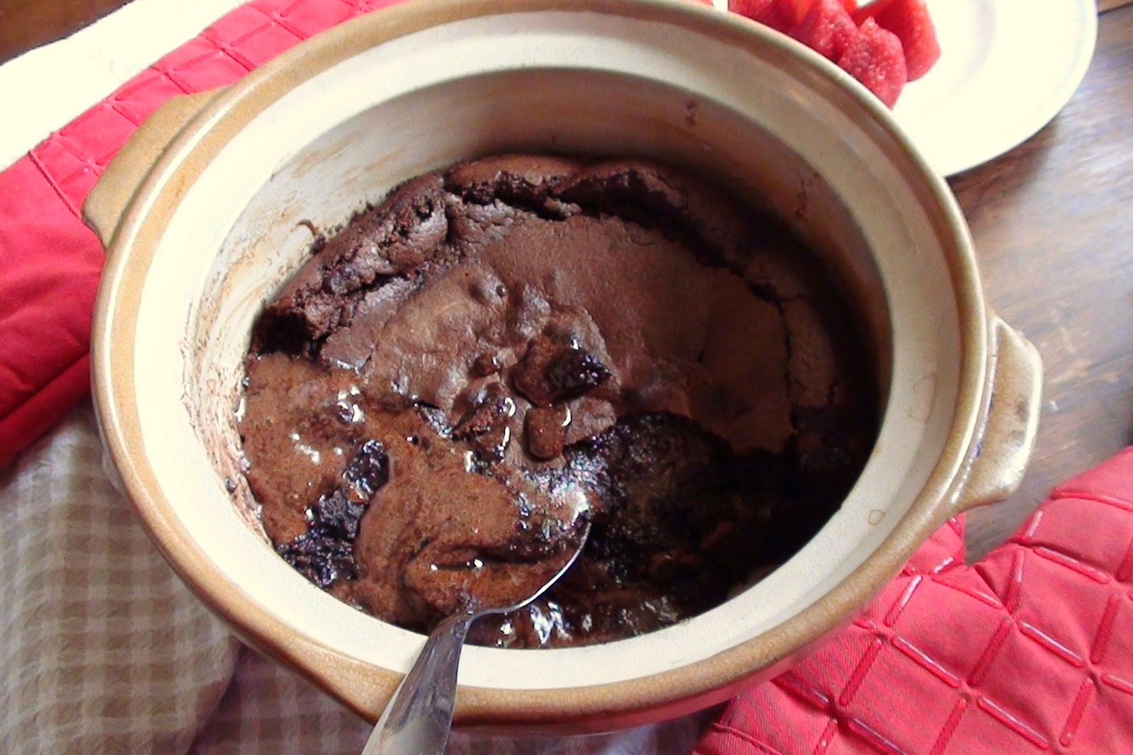 zsuzsa is in the kitchen: BROWNIE PUDDING