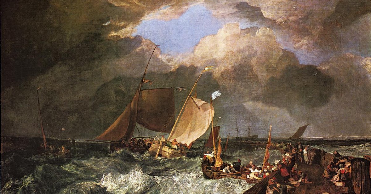 pinturamadrid: joseph mallord william turner -calais pier: an english ...