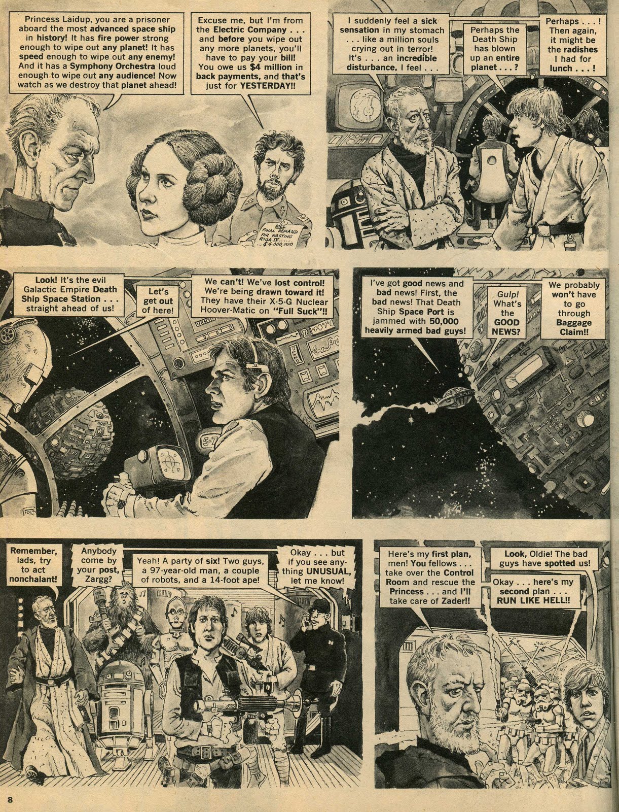 Star Wars - '77 - '80 Collector's Blog: MAD Magazine: January 1978