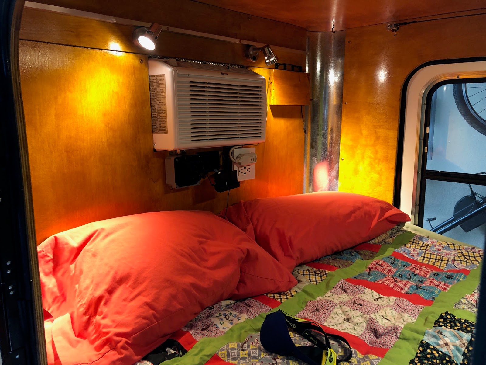 Ch. 4: Kitchen work area and Interior Cabin of the SquareDrop Camper