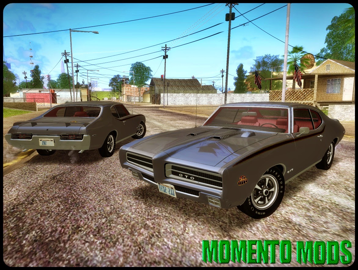 GTA SA - Pontiac GTO The Judge Hardtop Coupe 1969 | Momento Mods - Mods ...