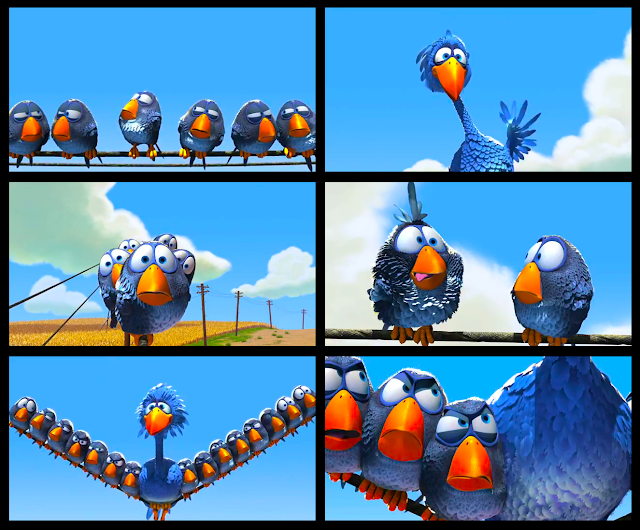 Awesome Stuff: Funny Pixar Animation - "For The Birds"