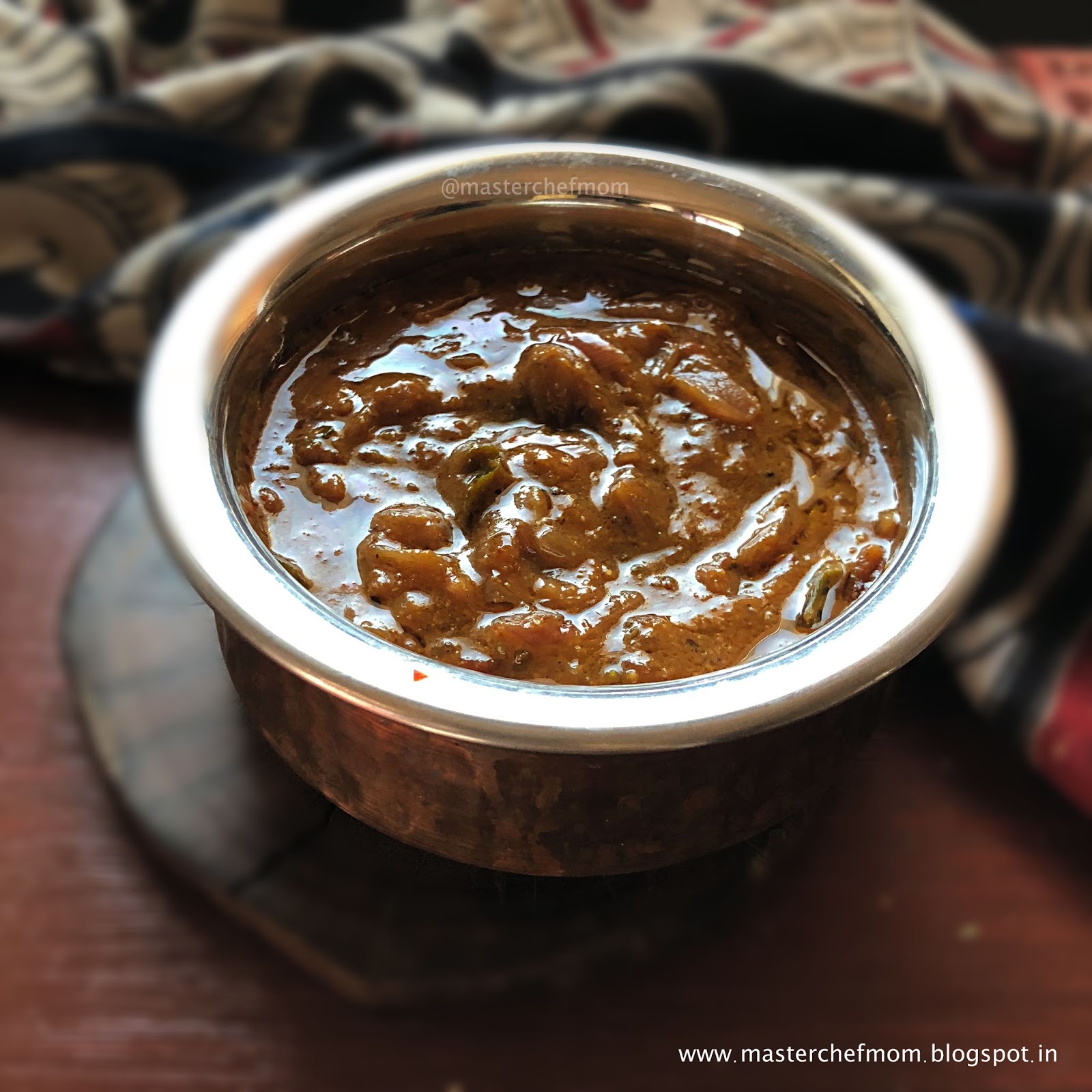 MASTERCHEFMOM: Thanjavur Special Omam Vathal Kuzhambu | Omam Vathal ...