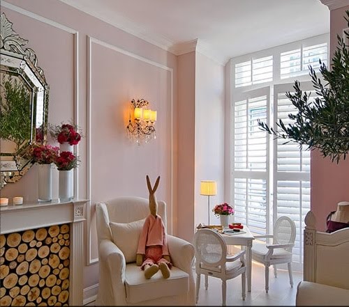 Modern Country Style: Girls' Bedrooms: Pink Perfection