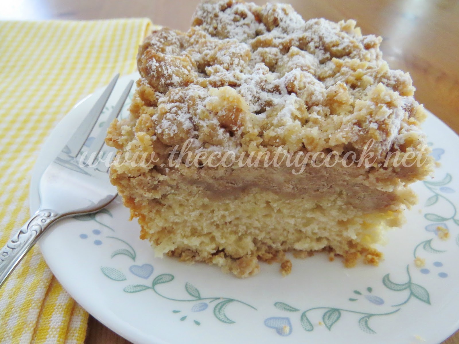 Double Crumb Cake - The Country Cook