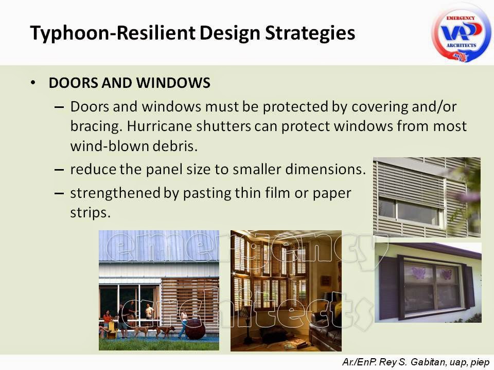 Guidelines for Disaster-Resilient Buildings/Structures ~ UAP Emergency ...