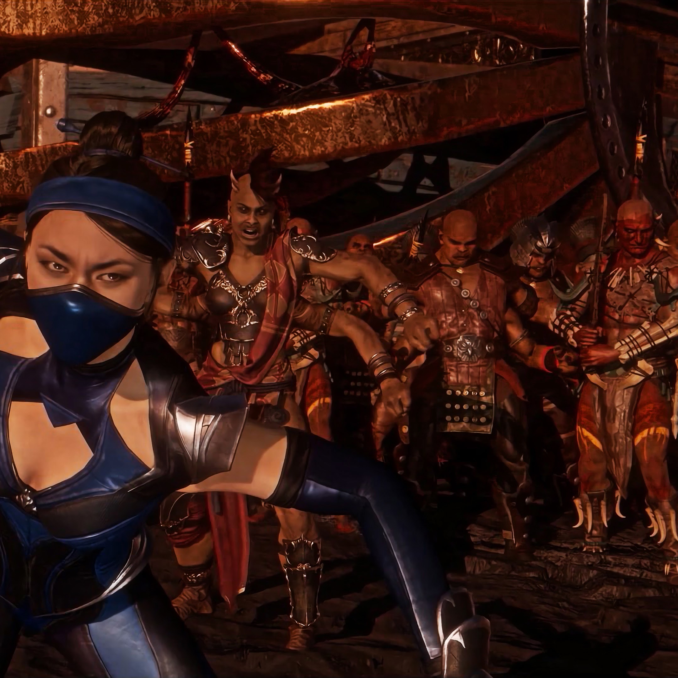 Kitana, Mortal Kombat 11, 4K, #105 Wallpaper iPhone Phone