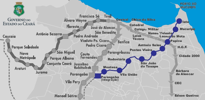 TransUrbPass: Operação assistida do VLT de Fortaleza tem data definida